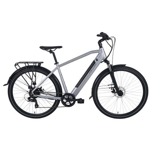 Falcon Horizon Cross Bar Hybrid E-Bike 2025 19 Inch 250W Grey – Chilled ...